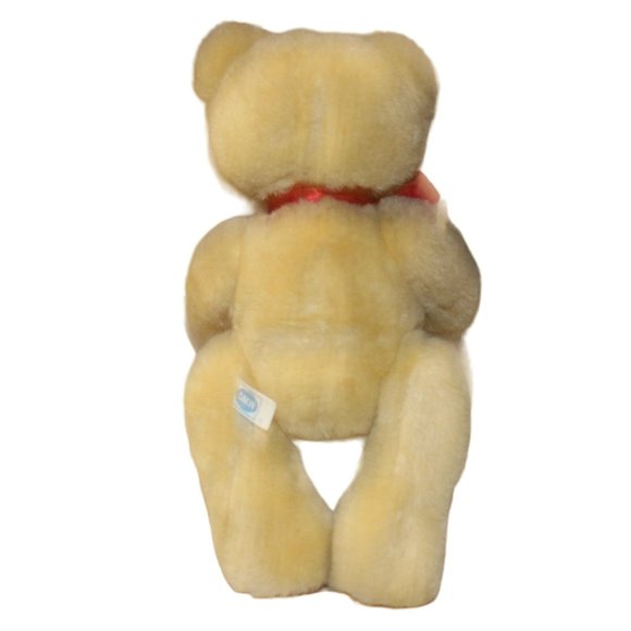 Dakin | Toys | 987 Dakin Bear Red Plaid Paws Feet And Ears Articulated ...